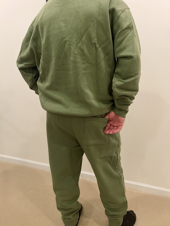 Air Jordan Men’s 2 Piece Full Sweatsuit XL New Olive | eBay UK