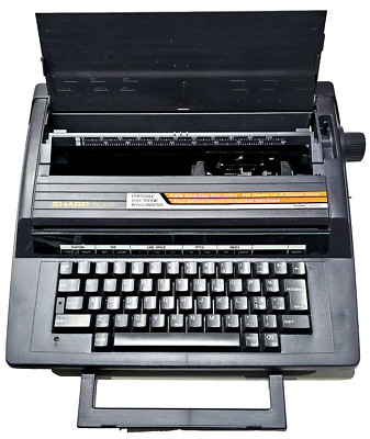 Sharp PA-3000 Electric Typewriter Mobile Tested Working With Carry ...