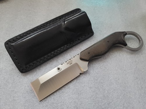 Jon Graham Knives Custom Ringed Razel, BOS Heat-Treated CPM-S30V ...