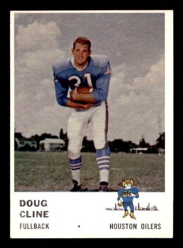 1961 Fleer Football #169 Doug Cline EX/MT *e1 | eBay