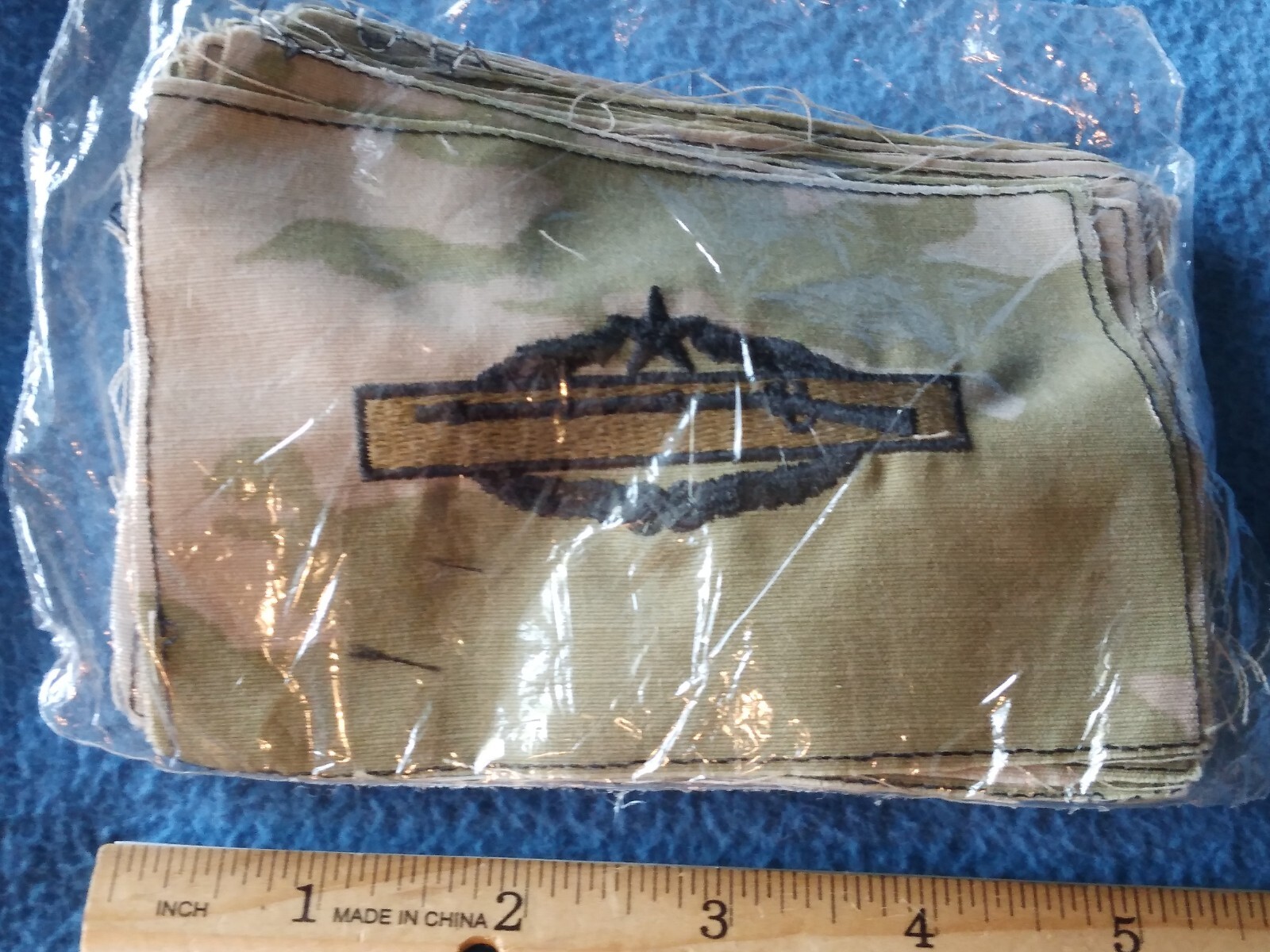 BUNDLE OF 20 - U.S. ARMY CAMO 2nd CIB COMBAT INFANTRY BADGE Badge Sew ...