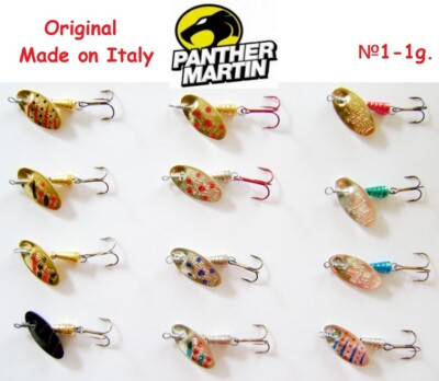 Panther Martin Deluxe 1g. Fishing, Spinner, Blinker Bait, Trout, Perch ...