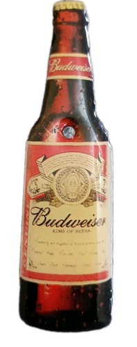 Vintage Budweiser Bottle light up pin pinback | eBay