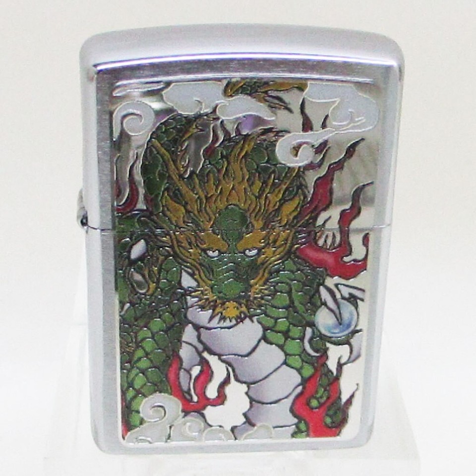 ZIPPO Oil Lighter USA ZIPPO Japanese Pattern Series Unryu CP-KF | eBay UK