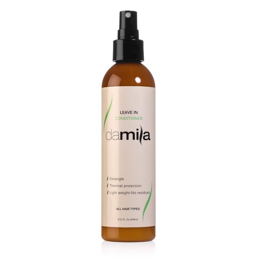 damila Keratin Leave In Conditioner Spray for Fine, Dry, 8 Fl Oz (Pack ...