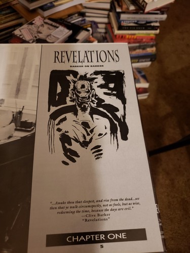 Clive Barker Original Signed Painting/Drawing Featured In Pandemonium ...