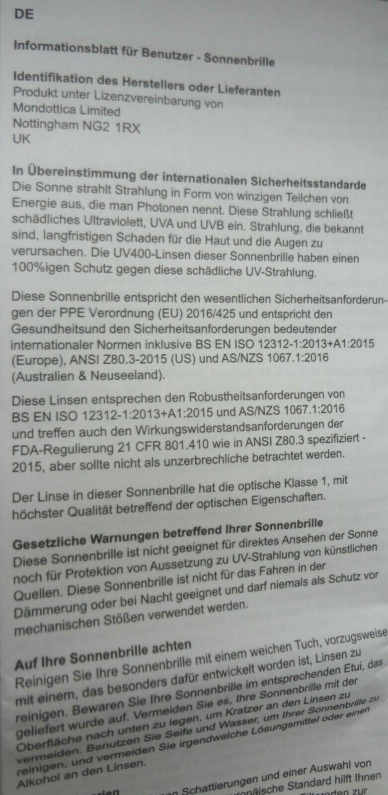 große Ducati SR45 (Scott Redding) Mono-Sonnenbrille #DA7019; ROT-Orange ...