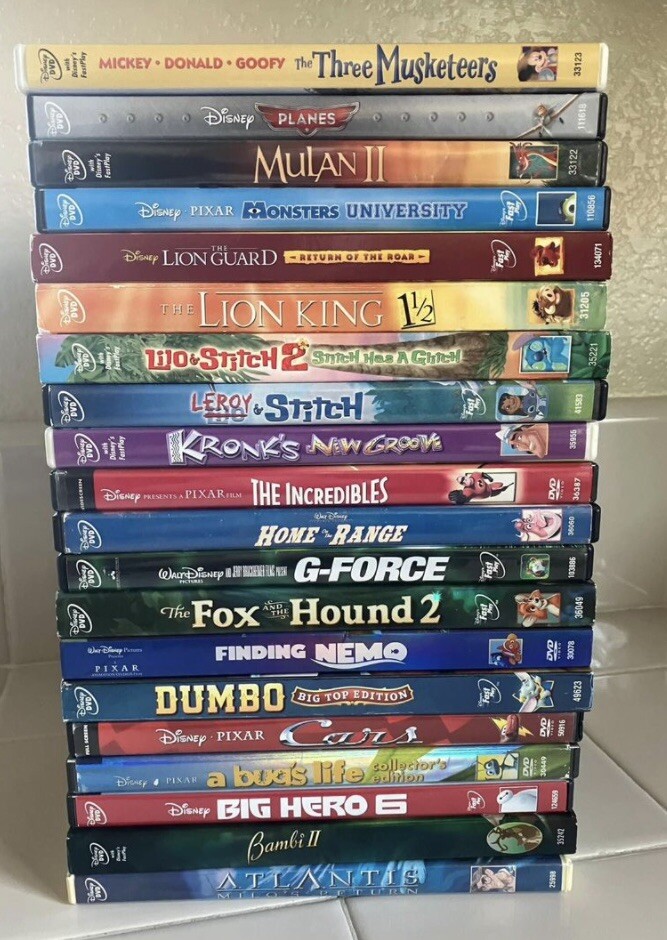 DISNEY Movies DVD Lot | eBay