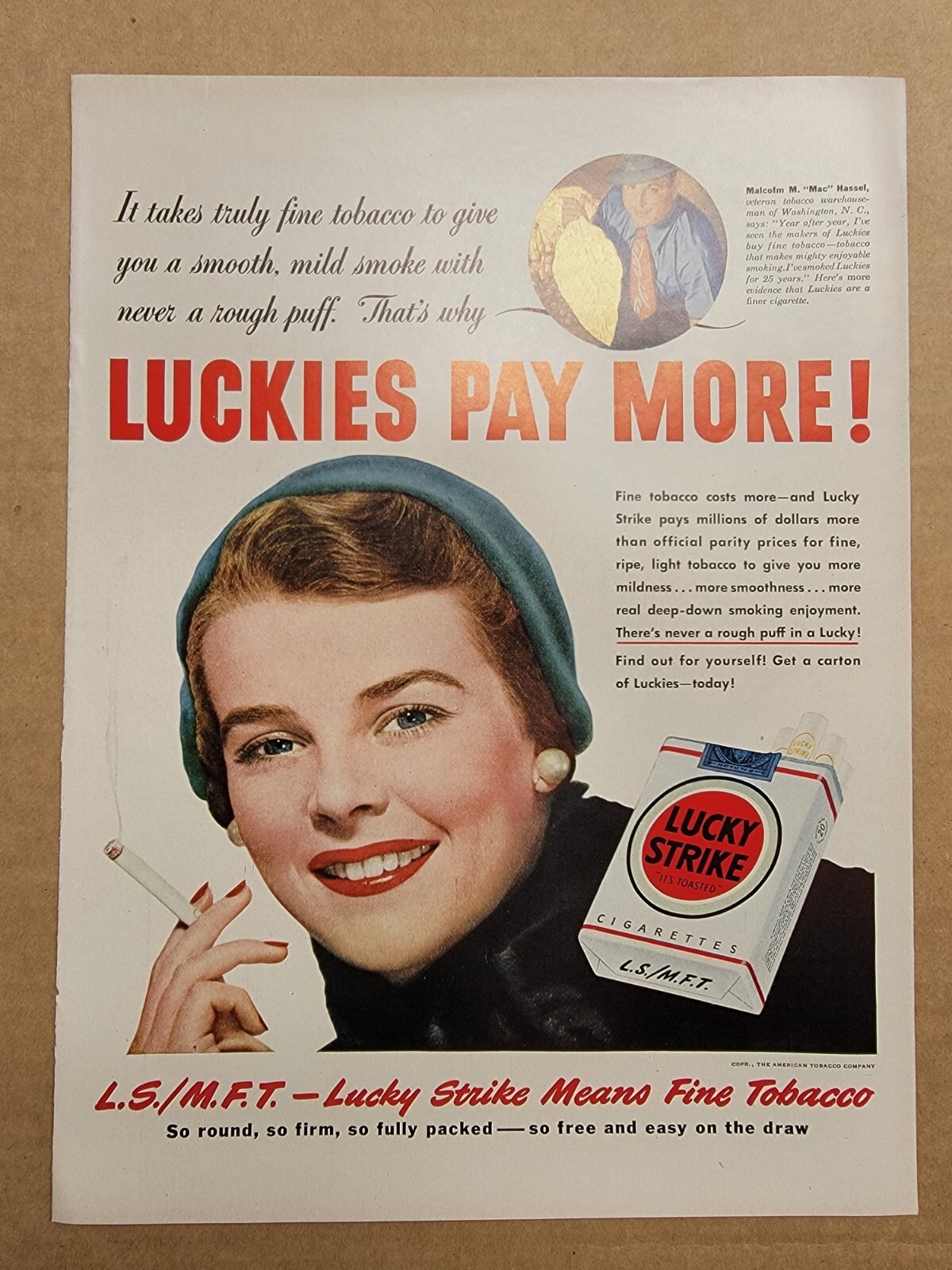 Lucky Strike Ad