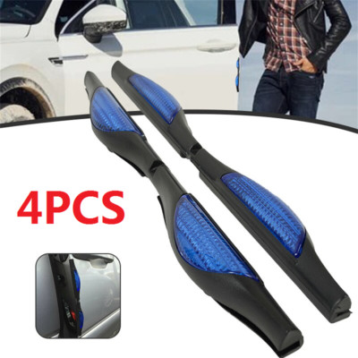 4x REFLECTIVE CAR DOOR EDGE GUARD PROTECTORS BLUE | eBay UK