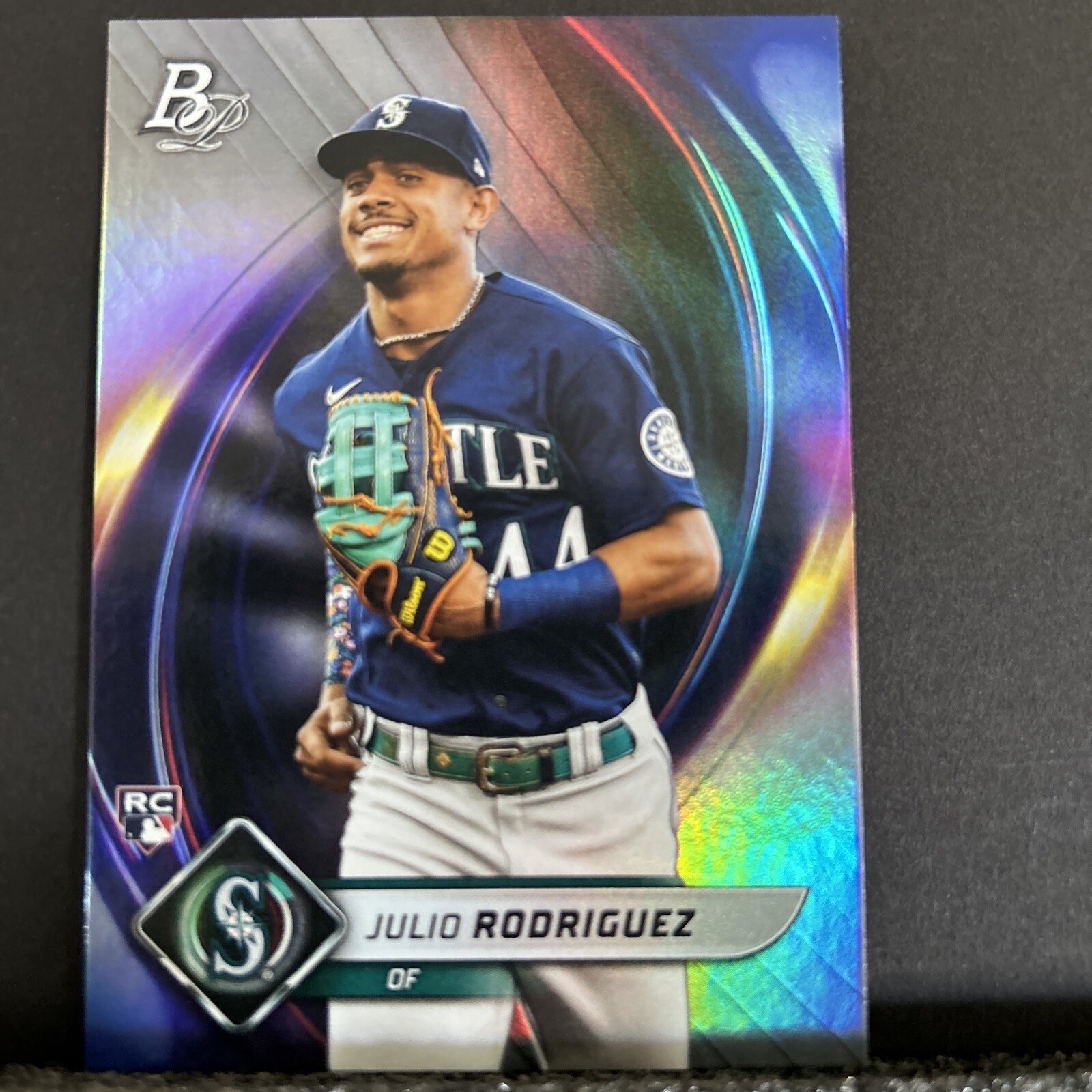 2022 Bowman Platinum Julio Rodriguez RC Rookie Holo Refractor 💎🔥 | eBay
