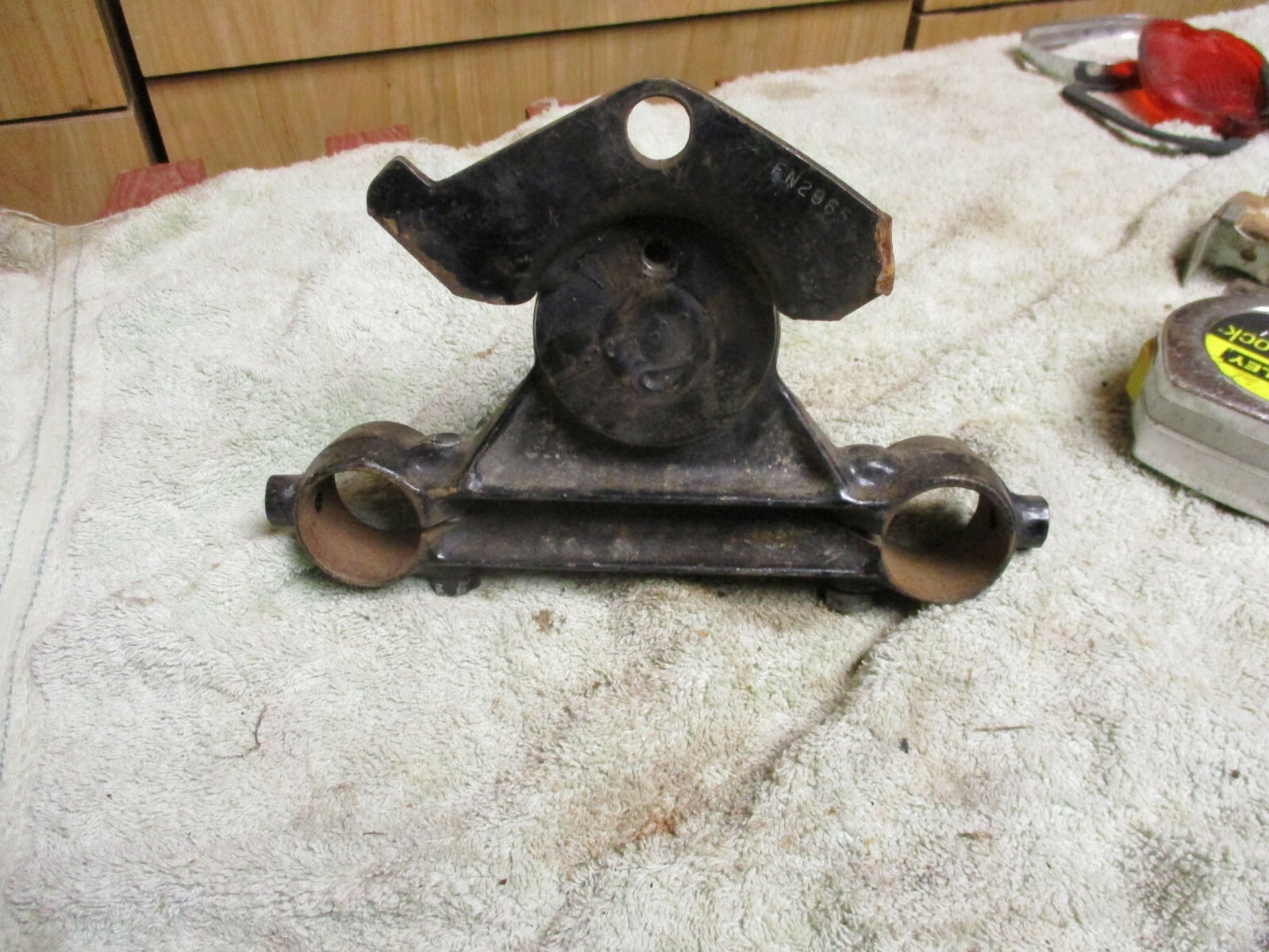 HARLEY CHOPPER BOBBER SHOVELHEAD SPORTSTER NARROW GLIDE TRIPLE TREE OEM ...