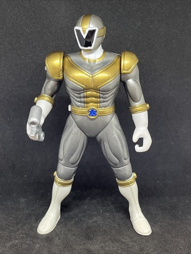 Vintage Bandai Power Rangers Lightspeed Rescue Titanium Ranger Figure ...