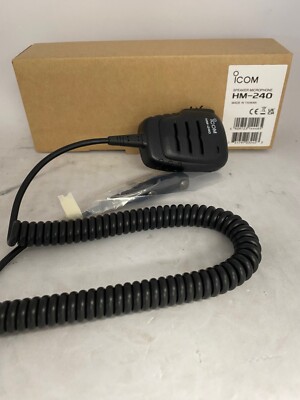 Icom HM-240 Speaker/Mic for Icom A16 Aviation Handhelds (New) | eBay