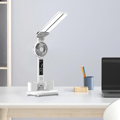 LED Desk Lamp Table Lamp with Fan Reading Lamp Eye | eBay Australia