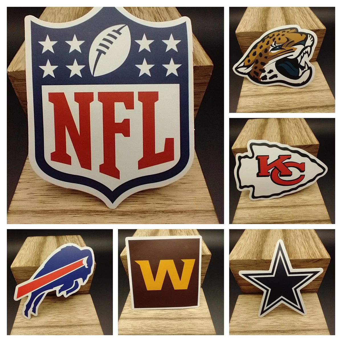 Nfl Vinyl Logos Signs