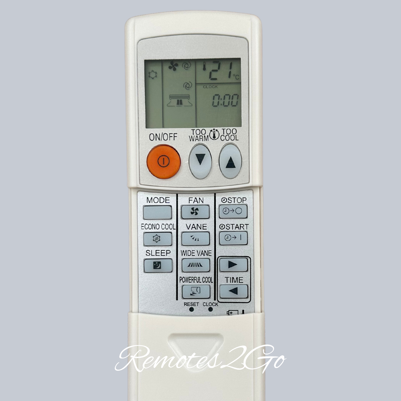 Mitsubishi Air Conditioner Remote Control MSZ-GE35VA, MSZ-GE42VA, MSZ ...