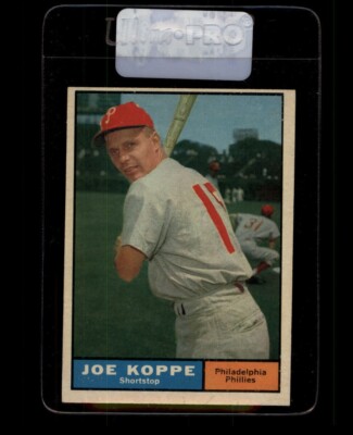 1961 JOE KOPPE TOPPS #179 PHILLIES EXMT *7453 | eBay