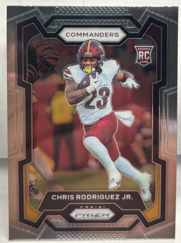Chris Rodriguez Jr. 2023 Panini Prizm RC Rookie Card #398 WASHINGTON ...