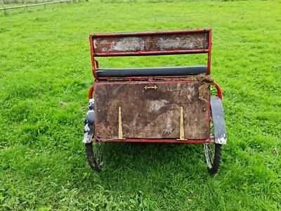 EXERCISE HORSE CART LIGHTWEIGHT JOG TRAP CARRIAGE 13HH - 14.2HH BARGAIN ...