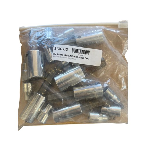 SK Tools 18 pc Allen Socket Set | eBay