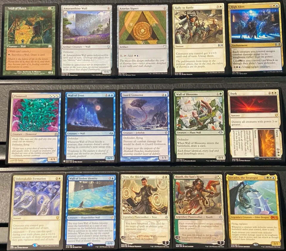 ***Custom Commander Deck*** Arcades the Strategist - Walls - EDH MTG ...