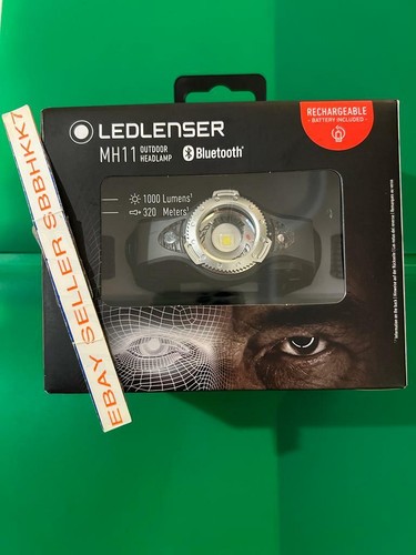 Ledlenser MH11 Rechargeable Headlamp Bluetooth Black New Fast Shipping ...