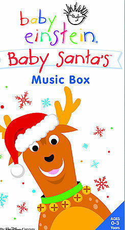Baby Einstein: Baby Santas Music Box (VHS, 2004, VHS With Bonus CD) for ...