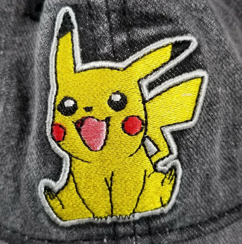 2017 Pokemon Red Cheek Pikachu Adjustable Hat, Baseba… - Gem
