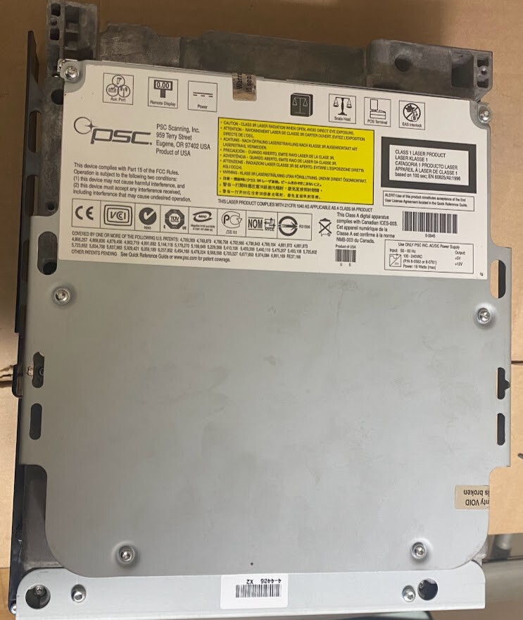 PSC DataLogic MG811-1183 Magellan 8100 Scanner Model 8100 Grocery POS Scanner | eBay