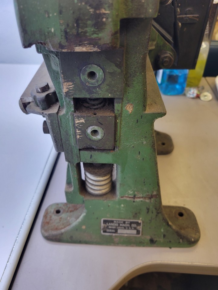 Landis Model 30 Manual Leather Splitter 6" Heavy-Duty Frame Adjustable ...