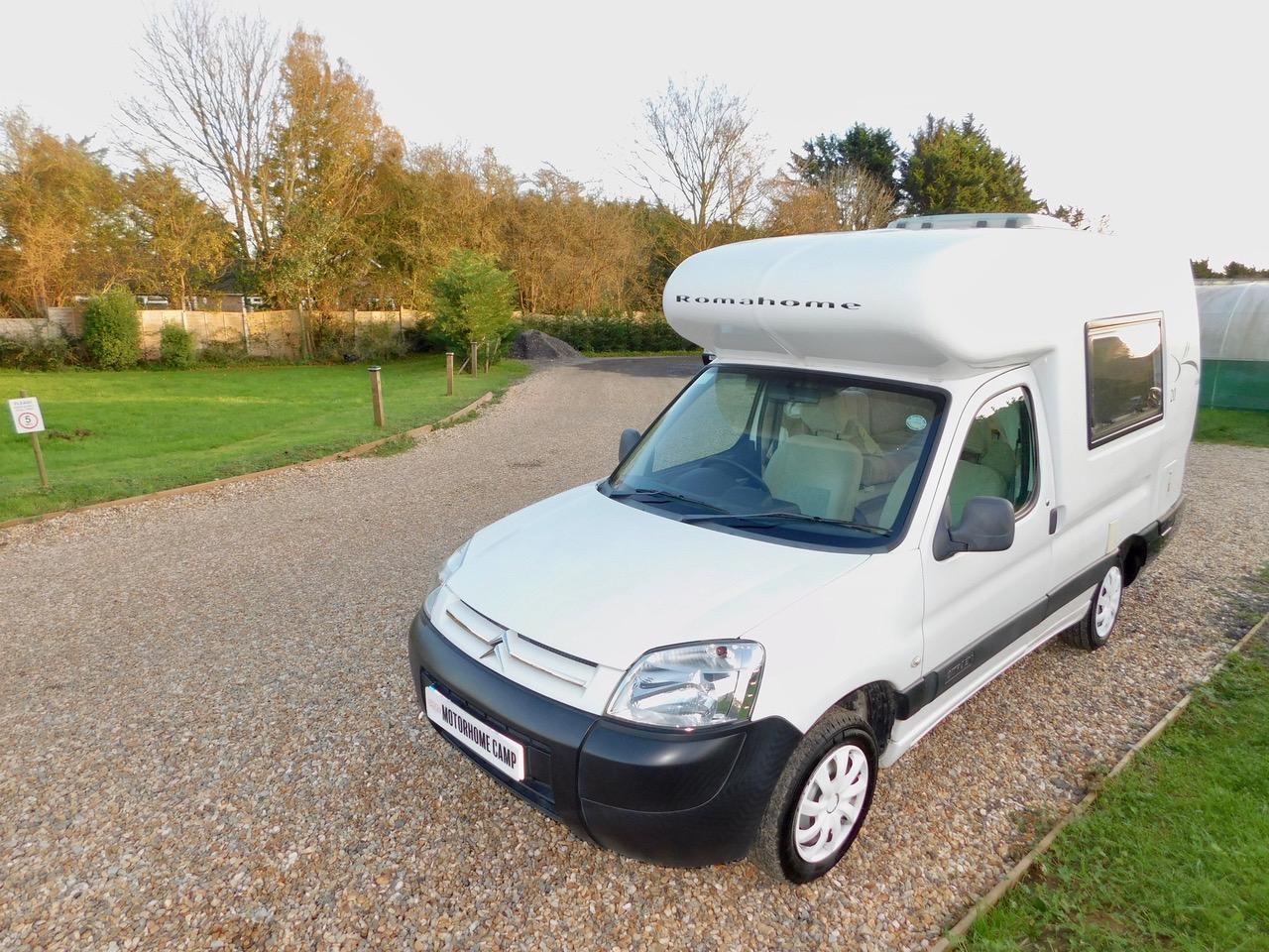 Romahome R20 Outlook 2012 2 Berth JUBILEE Edition Pullman Campervan for ...