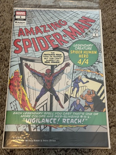 Magic The Gathering Spider-Man Comic Book MTG Variant Comic-Con SDCC ...