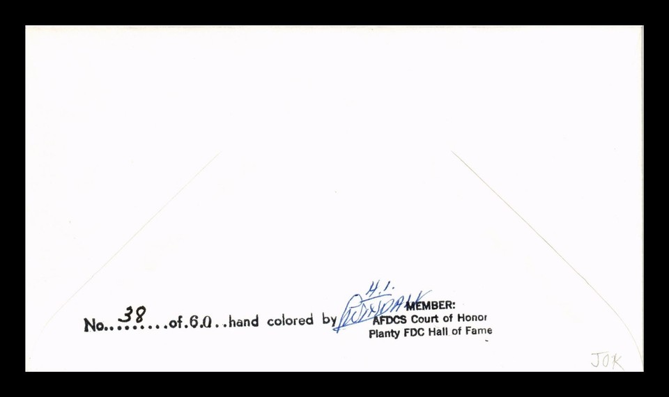 DR JIM STAMPS US COVER NEW HAMPSHIRE BICENTENNIAL FDC HAND COLORED GAMM ...