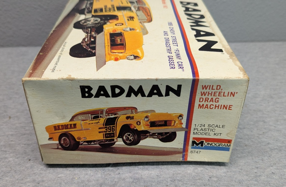 Badman 1:24 Scale 1955 Chevy Gasser Monogram Scale Model Kit | eBay