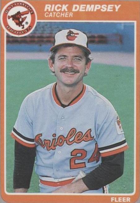 1985 Fleer - Rick Dempsey #175 for sale online | eBay