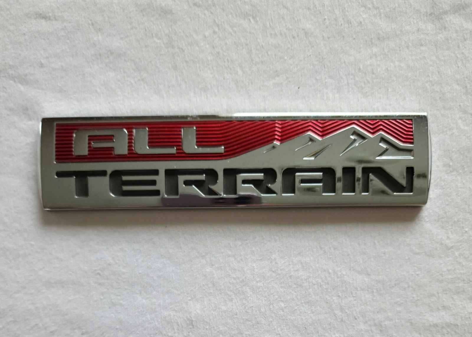 2014-2018 GMC Sierra Tailgate OEM Emblem Badge Logo Takeoff | Chrome