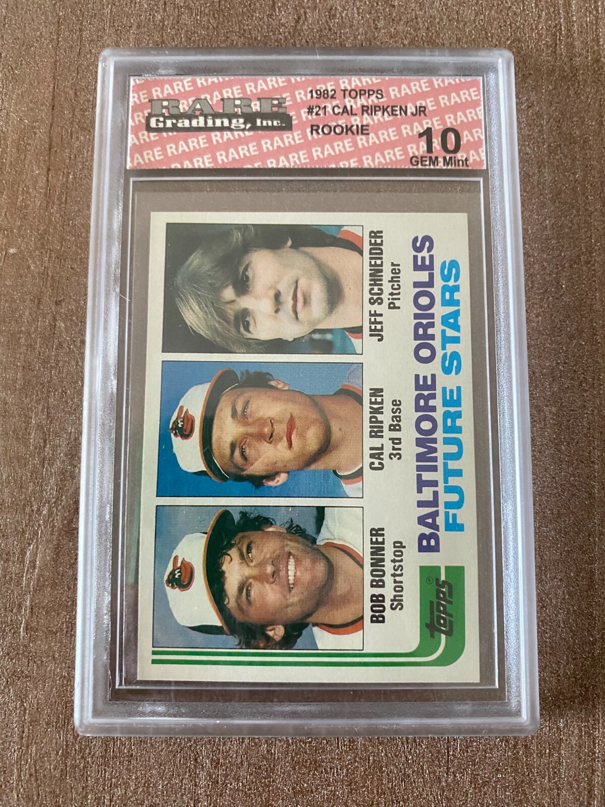 1982 Topps CAL RIPKEN JR #21 RC Rookie Card – RARE Grading Inc. Gem ...