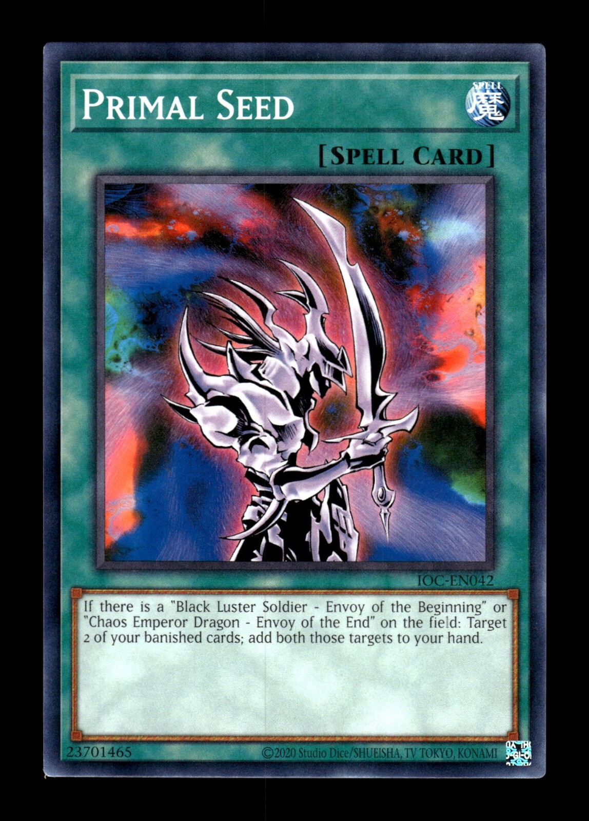 YuGiOh IOC-EN042 C Primal Seed NM/MT Invasion of Chaos | eBay
