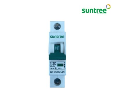2 x Suntree 32 Amp 1 Pole Circuit Breaker ( 32A-1P-MCB ) switch Electric & Solar | eBay Australia
