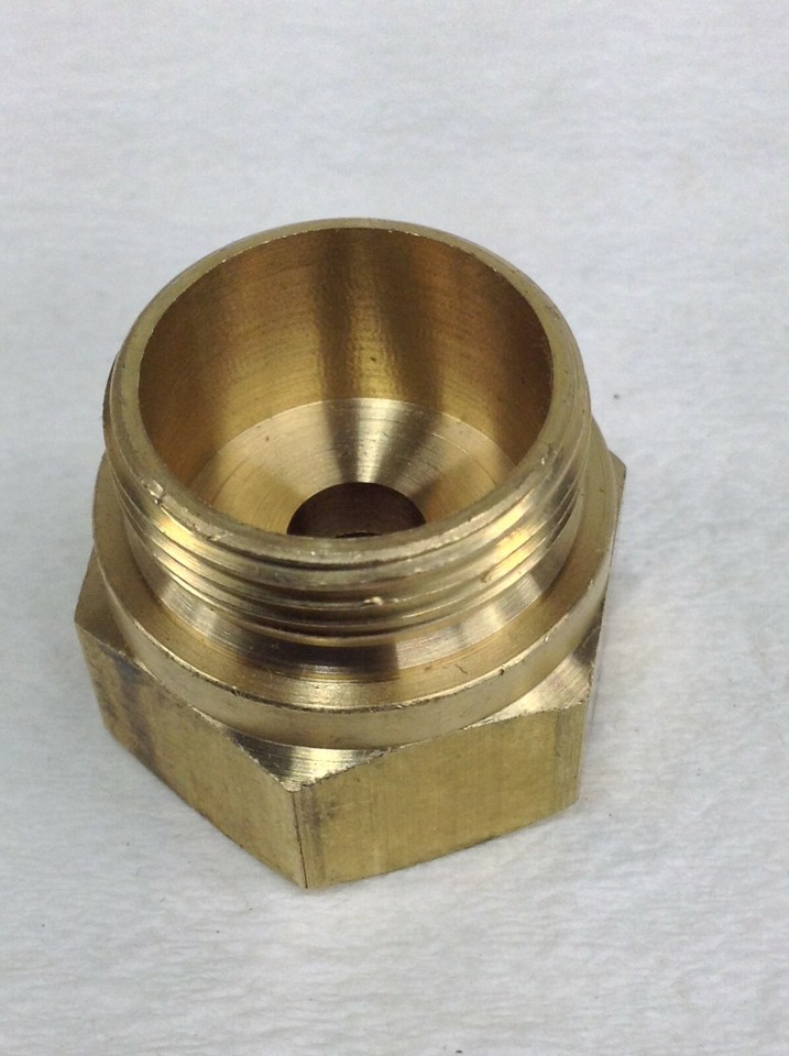 Rochester Quadrajet Carburetor Fuel Inlet Fitting 7/8-20 x 5/8-18 ...