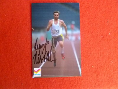 NEIL FULLER SIGNED FAN CARD PARALYMPIAN | eBay Australia