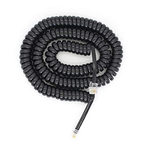 Telephone Handset Cord Detangler Cable Pure-Copper Coiled 1.56 to 13 ...