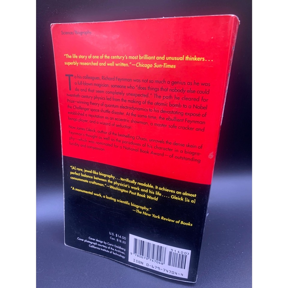 Genius: The Life And Science Of Richard Feynman By James Gleick【sold as ...