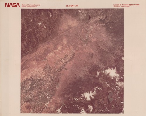 RARE NASA 1973 California Sacramento River Valley Skylab Mission 10x8 ...