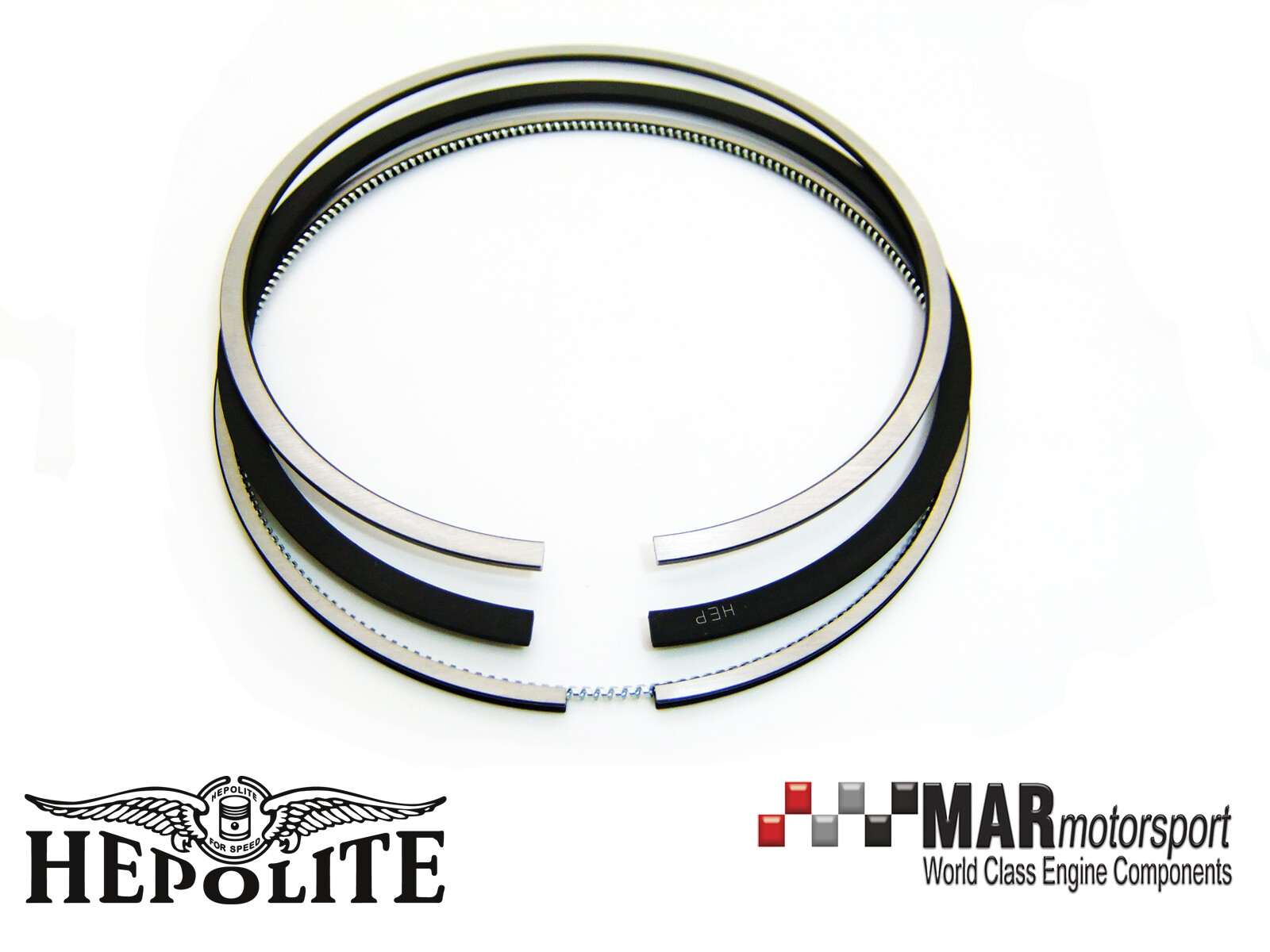 BMW E60 E61 M5 S85 V10 HEPOLITE Piston Ring Set Steel Nitrided OE ...