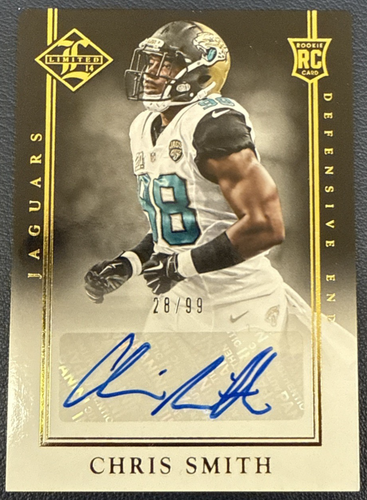 2014 Panini Limited - Rookie Signatures Chris Smith #111 /99 (AU, RC ...