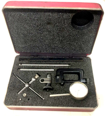 STARRETT TOOLS 196 DIAL TEST INDICATOR SET, .001”, JEWELED, BACK ...