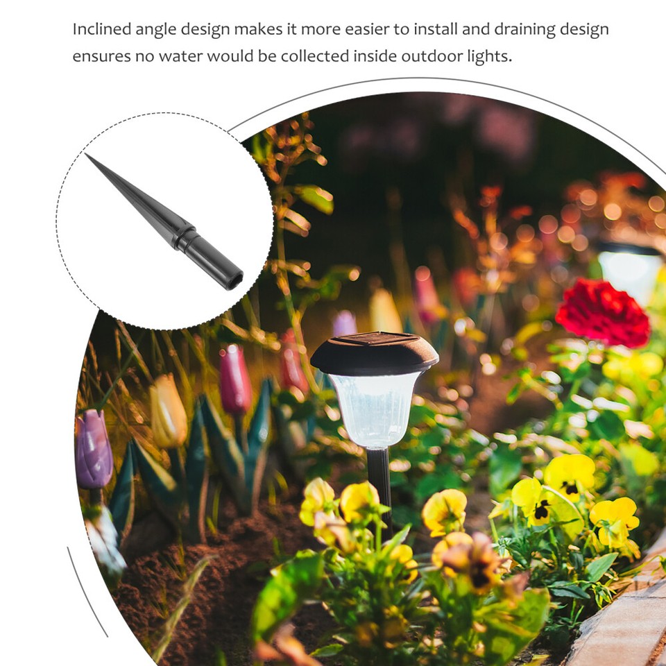 10 Pcs Solar Light Stakes Replacement Land Garden Accessories | eBay