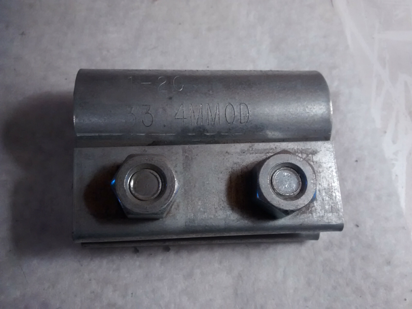 Morris Compression Coupling 1-2C NOM 1" Pipe 4" Long 2 Bolt OD 1.315 ...